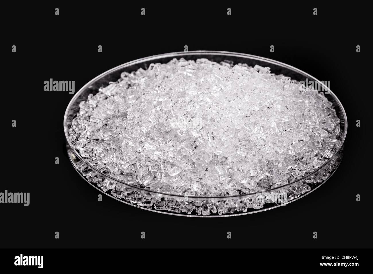 magnesium sulfate, crystalline chemical compound, salt called epsom ...