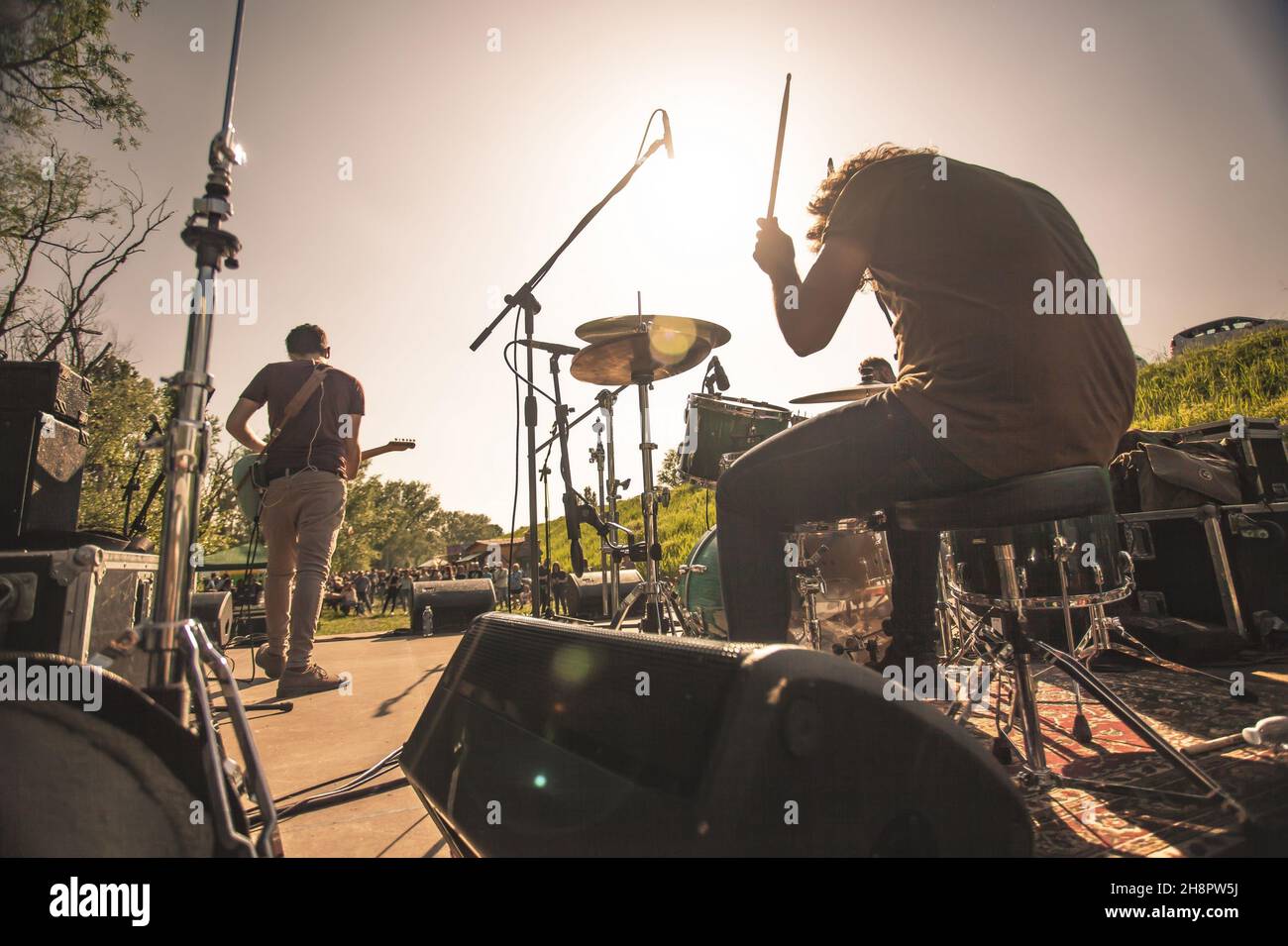 Drummer bass hi-res stock photography and images - Alamy