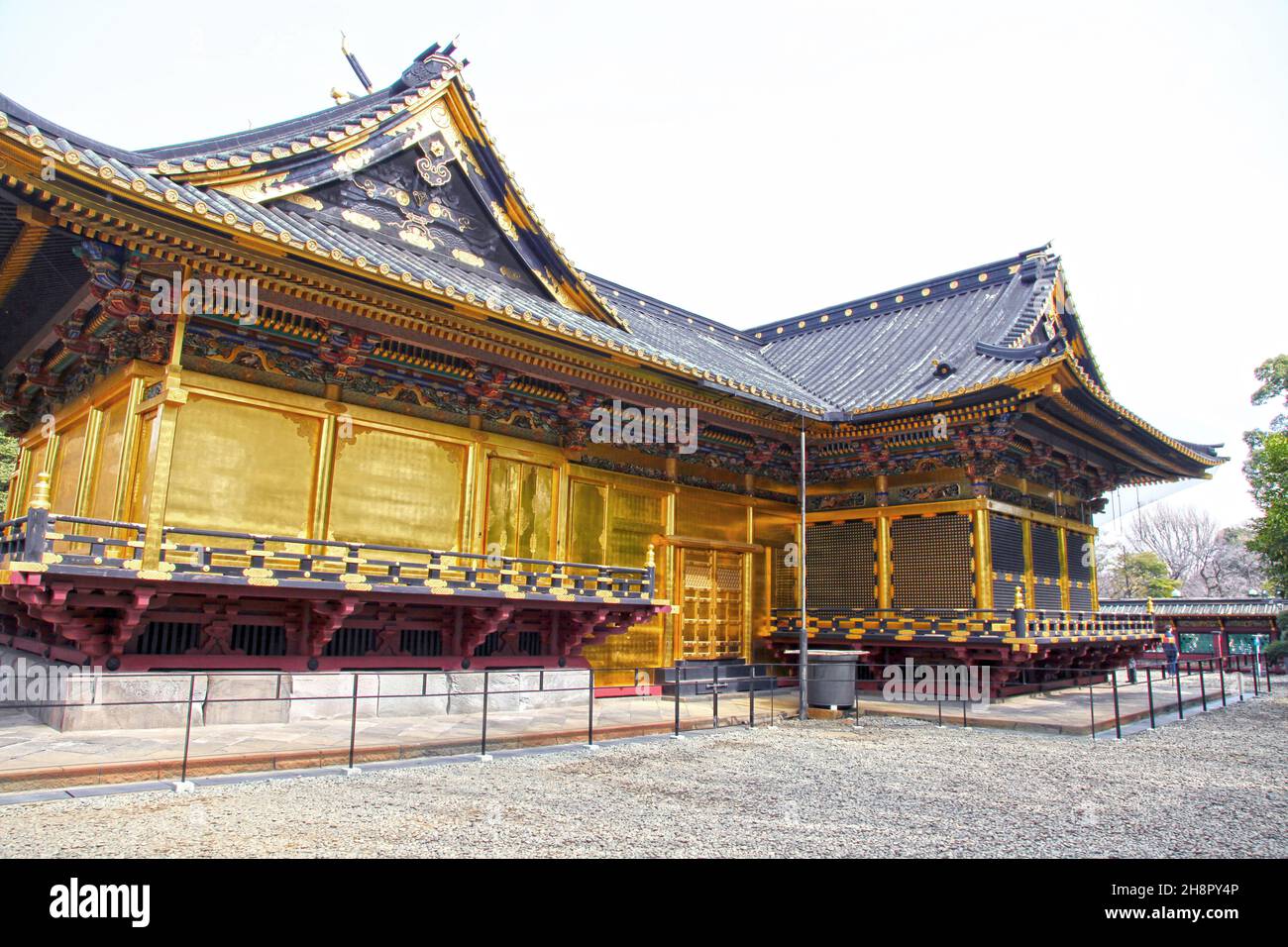 The Ueno Toshogu Shrine in Ueno Park, Tokyo is an ancient Shinto Shrine ...