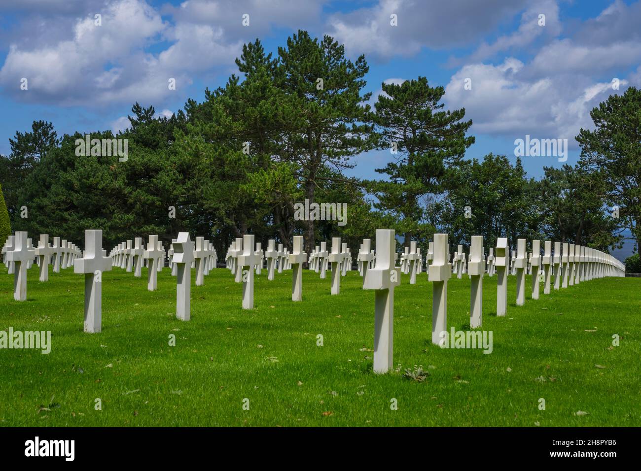 American war memorial near Omaha beach Stock Photo - Alamy