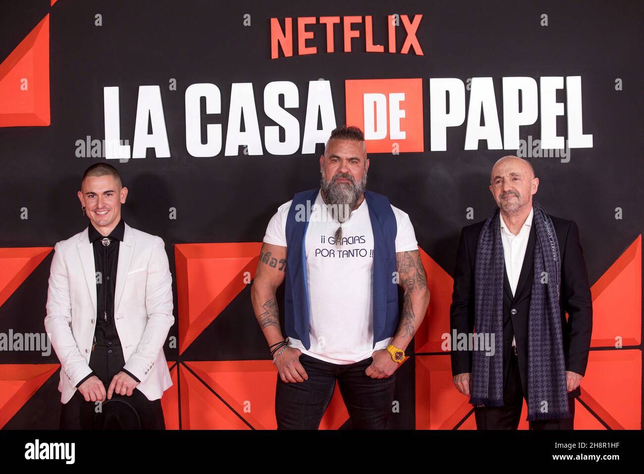 Madrid, Spain. 30th Nov, 2021. Photo Â2021 27/Lagencia Press Ahikar Azcona, Roberto Garcia Ruiz ...