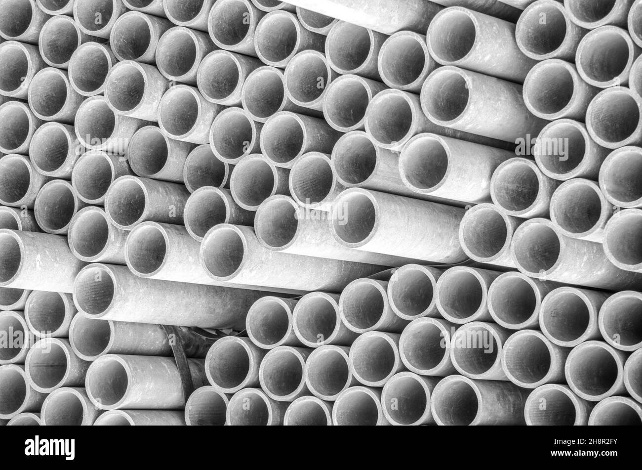 Asbestos pipe Black and White Stock Photos & Images - Alamy