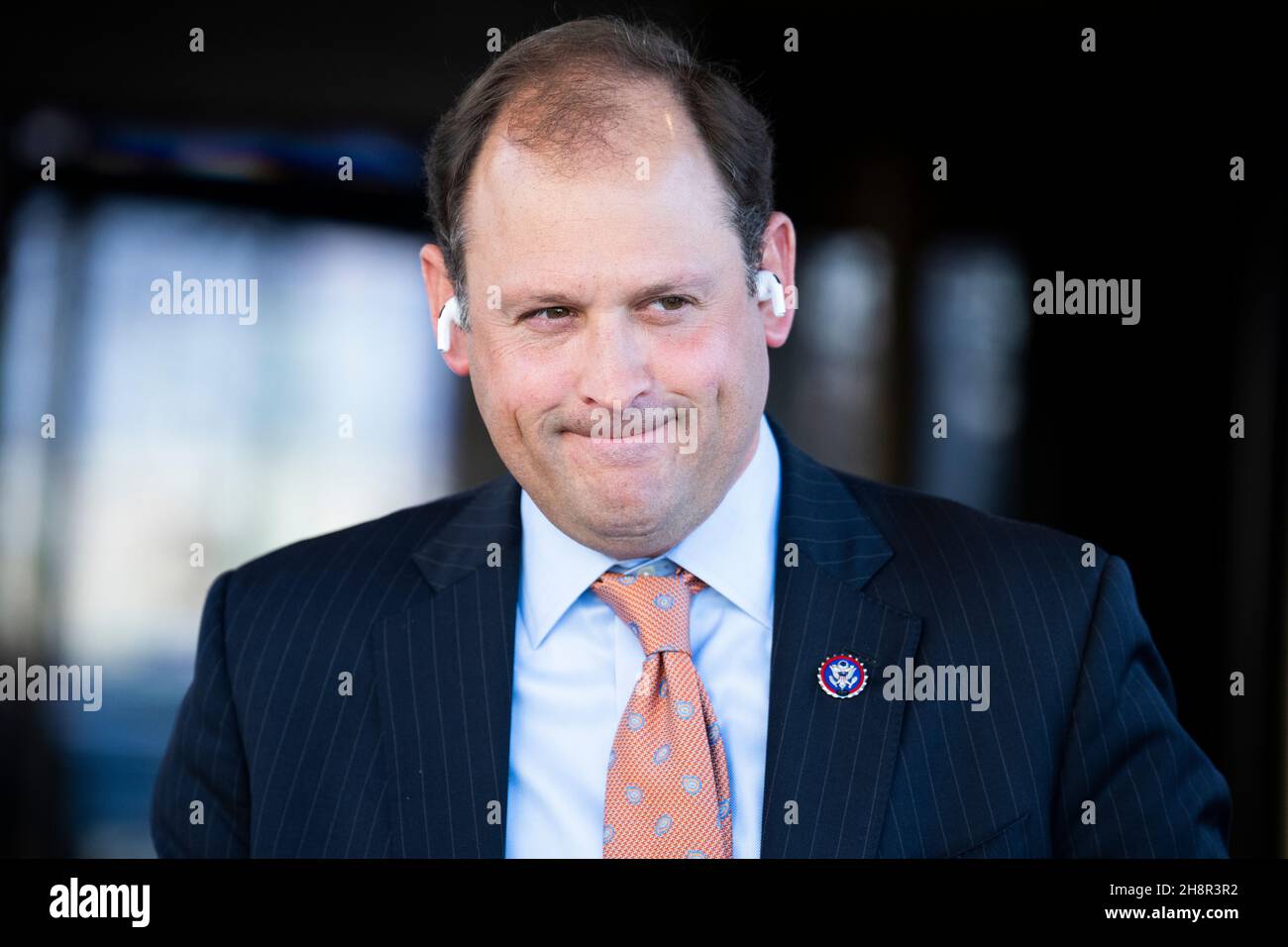 UNITED STATES - DECEMBER 1: Rep. Andy Barr, R-Ky., leaves a meeting of ...