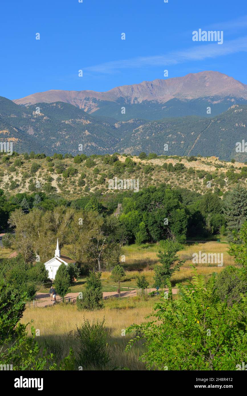 Pikes peak colorado springs hi-res stock photography and images - Alamy