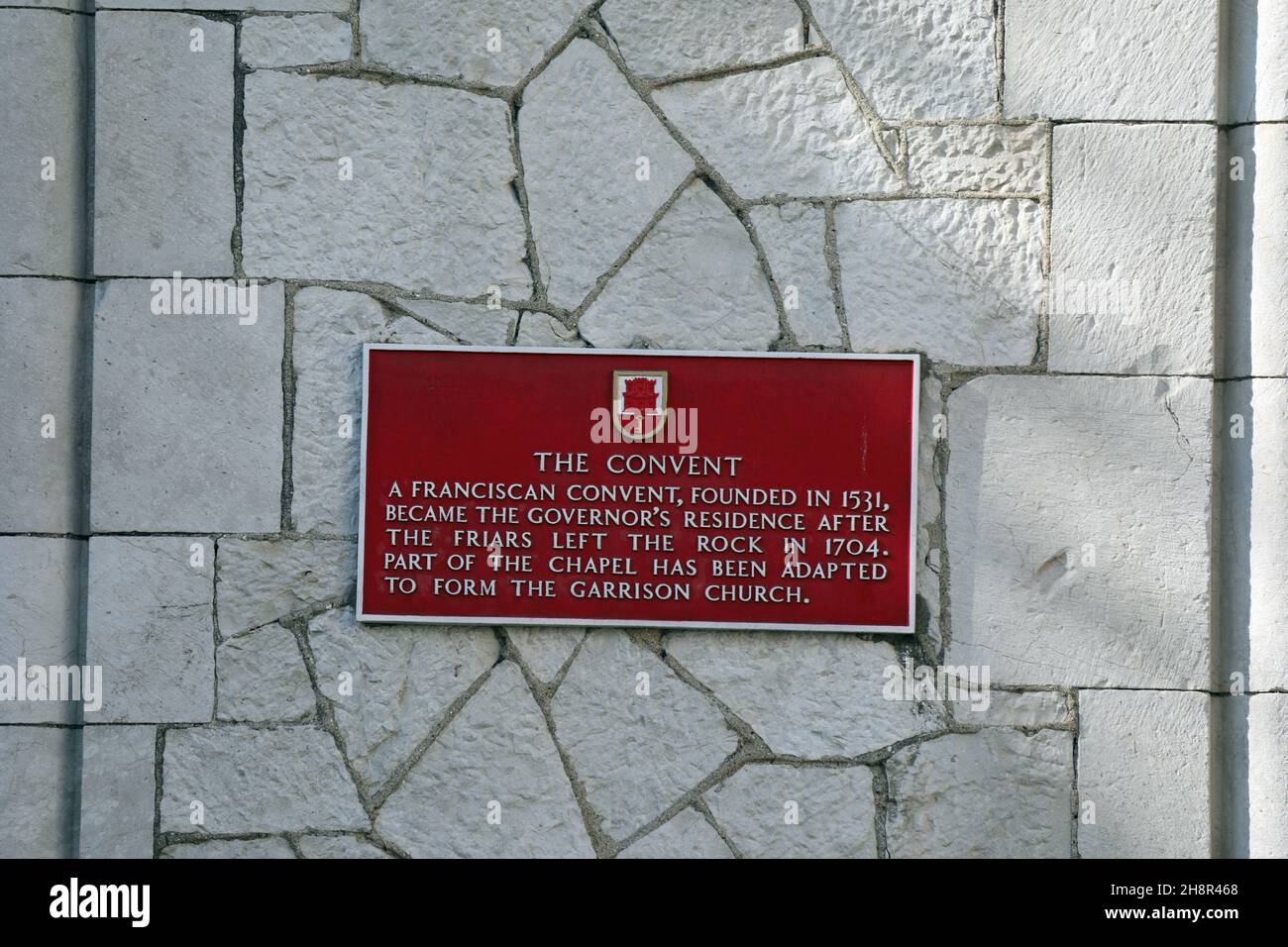 Gibraltar the convent building hi-res stock photography and images - Alamy