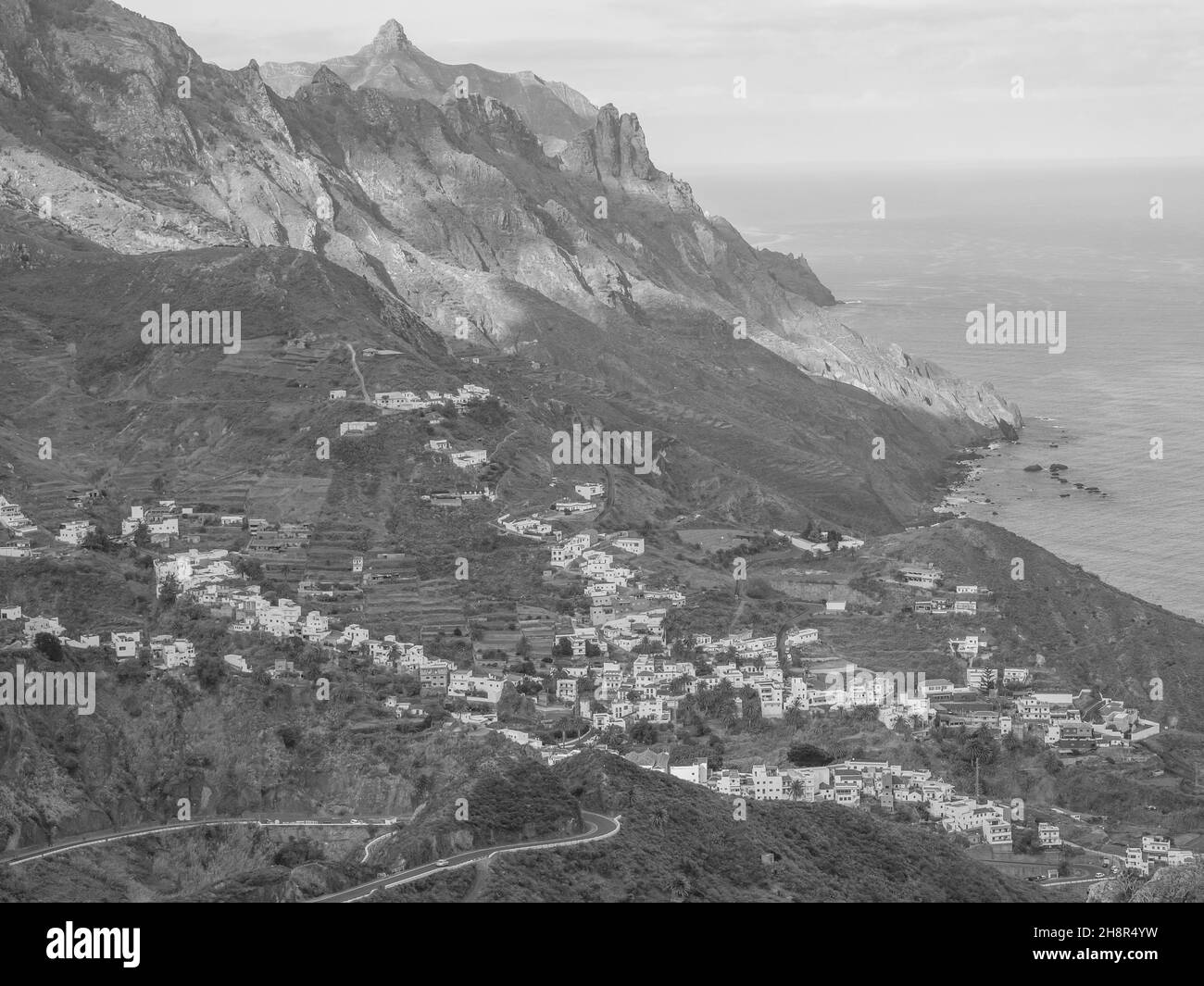 the spanish island tenerife Stock Photo - Alamy
