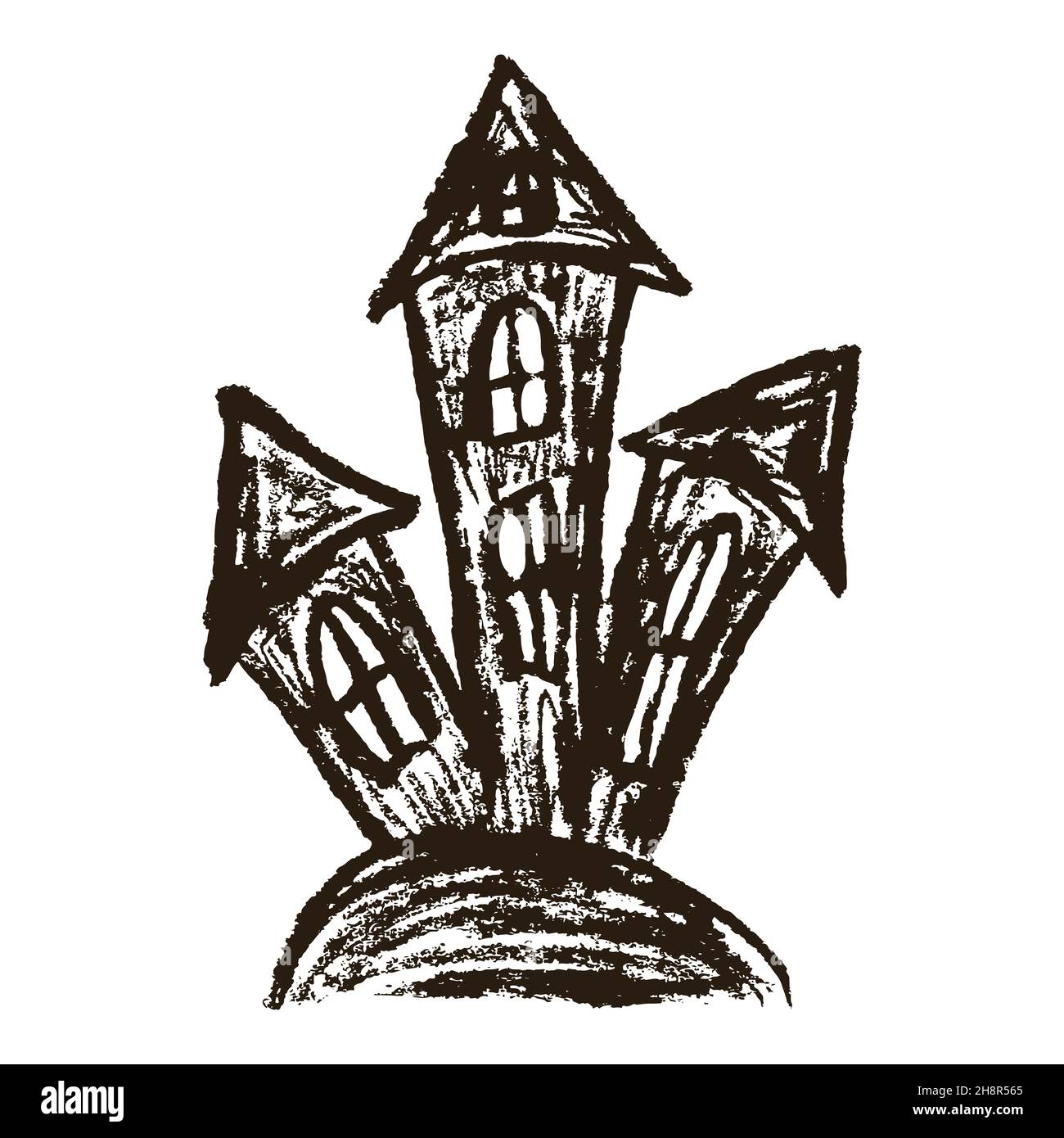 Creepy crayon drawing hi-res stock photography and images - Alamy