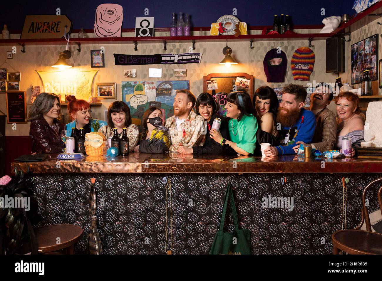 IN PHOTO - L-R - Grace McMurray, Laura OÕConnor, Sighle Bhreathnach-Cashell, Sinead Bhreathnach ...