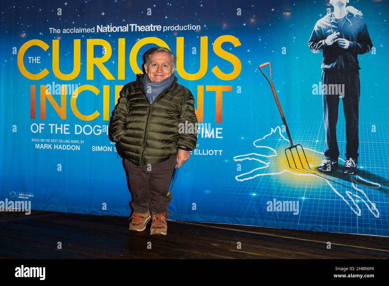 London, UK. 1 December 2021. Simon Minty, a disability consultant and ...