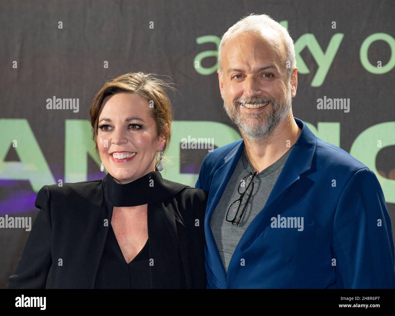 LONDON, ENGLAND - NOVEMBER 30: Olivia Colman and Chris Fry attend the ...