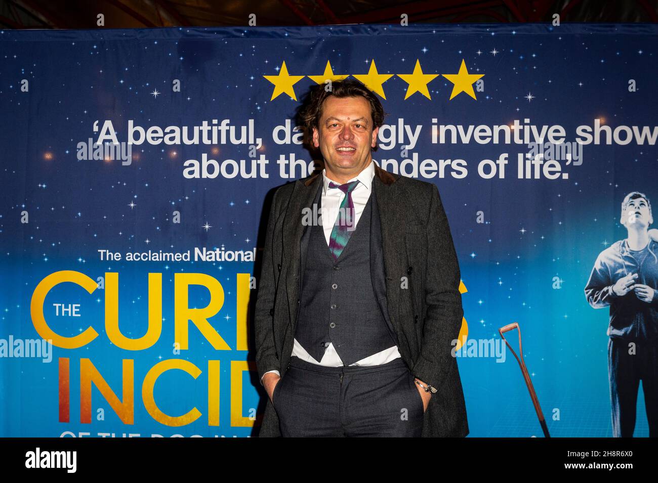 London, UK. 1 December 2021. Simon Stephens, playwright, arrives for ...
