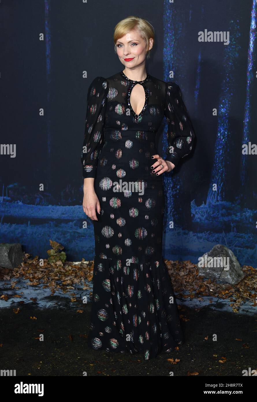 London, UK. December 1st, 2021. London, UK. Myanna Buring arriving at ...