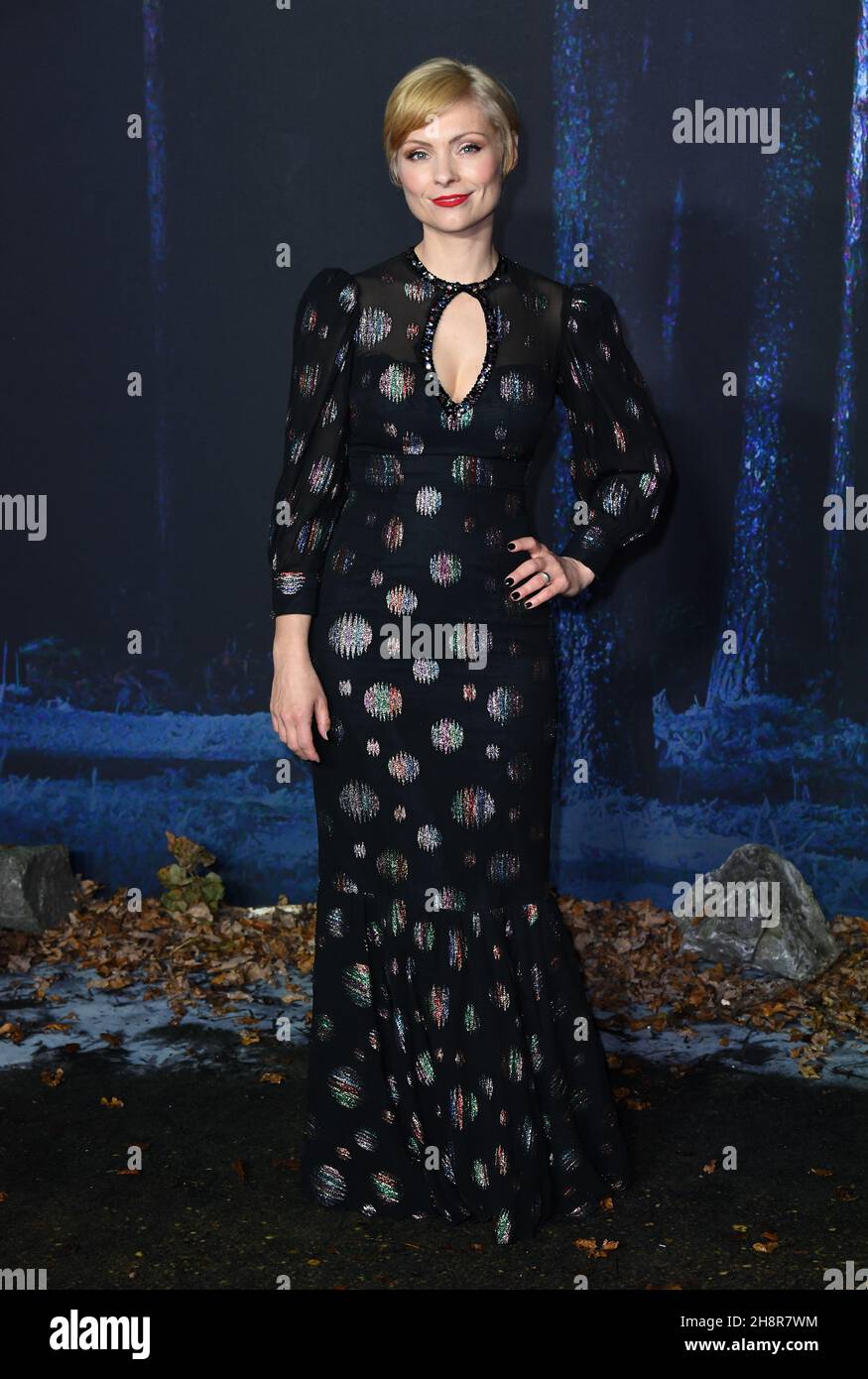 London, UK. December 1st, 2021. London, UK. Myanna Buring arriving at ...