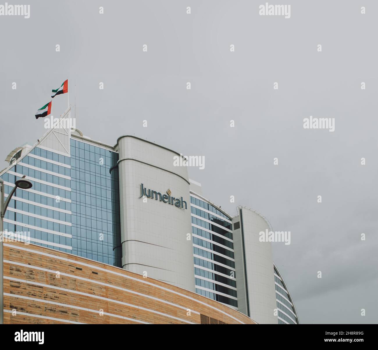 Modern Dubai buildings architecture landmarks with beautiful view and ...