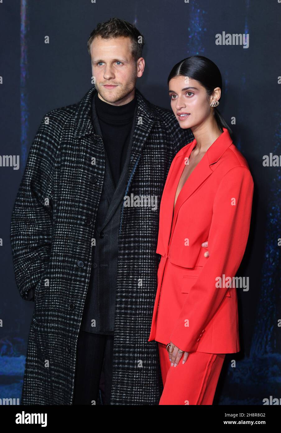 London, UK. December 1st, 2021. London, UK. Josh Dillon and Anya ...