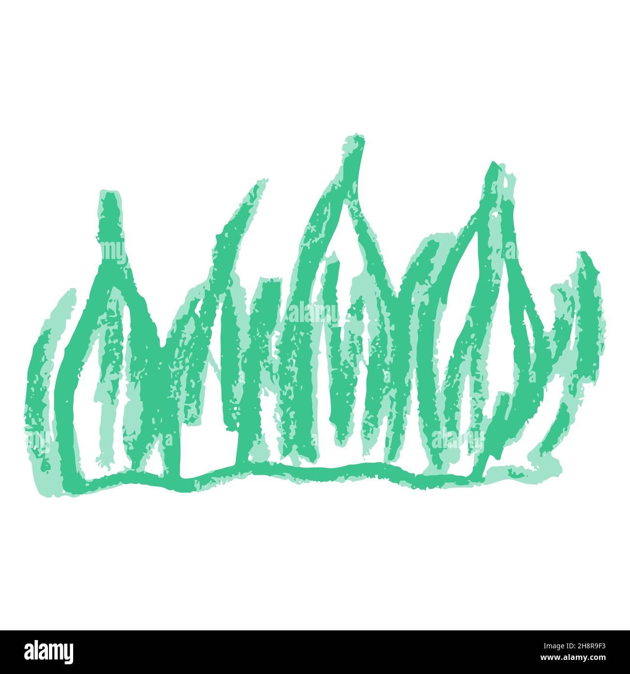 Pastel colored drawing garden in spring hi-res stock photography and ...