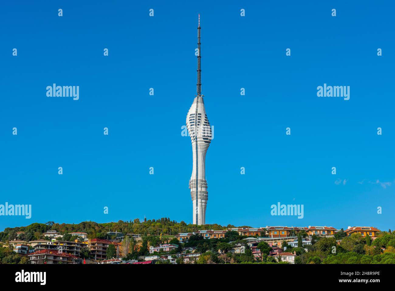 CAMLICA TOWER in ISTANBUL, TURKEY Stock Photo - Alamy