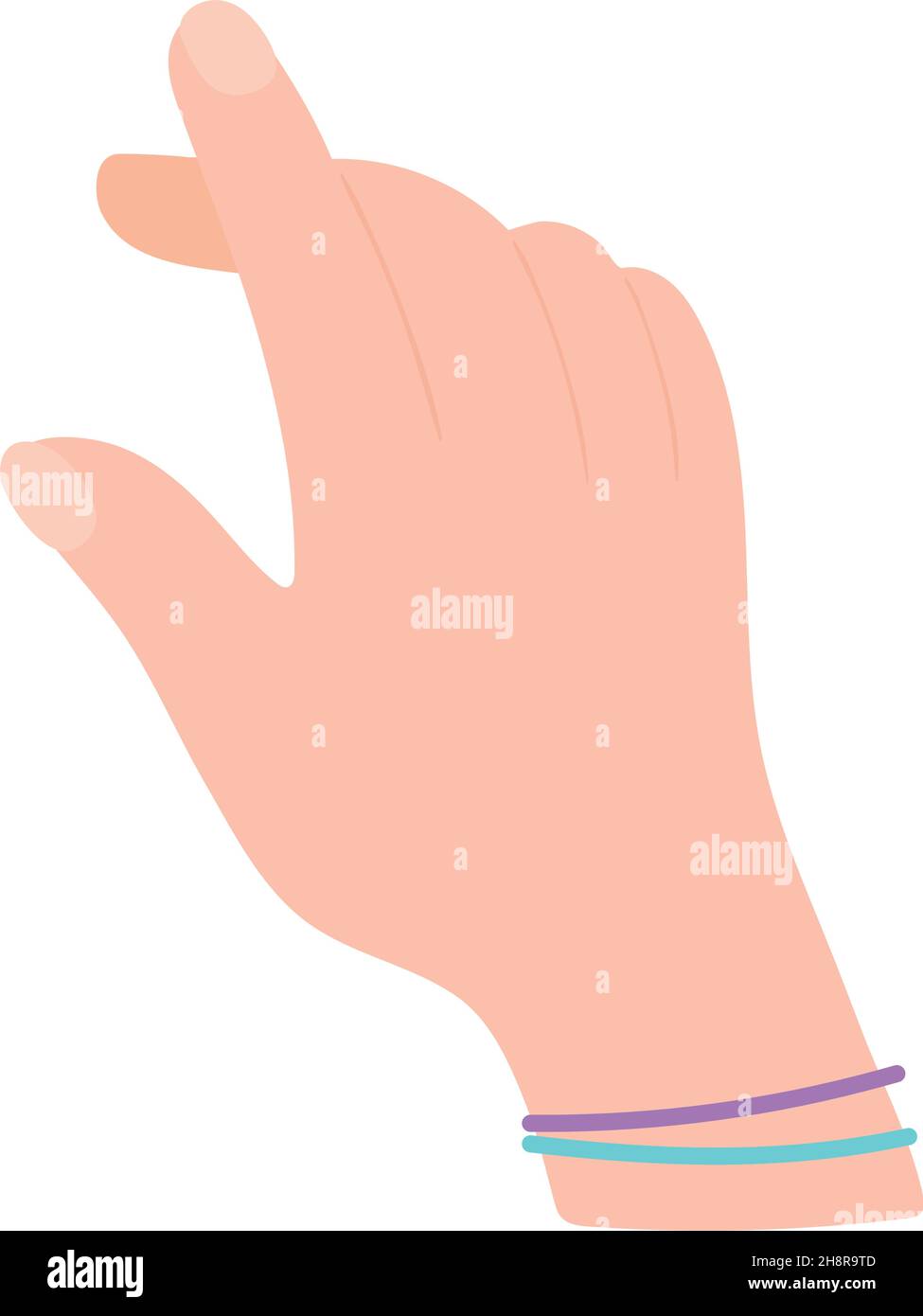 hand touch gesture Stock Vector Image & Art - Alamy