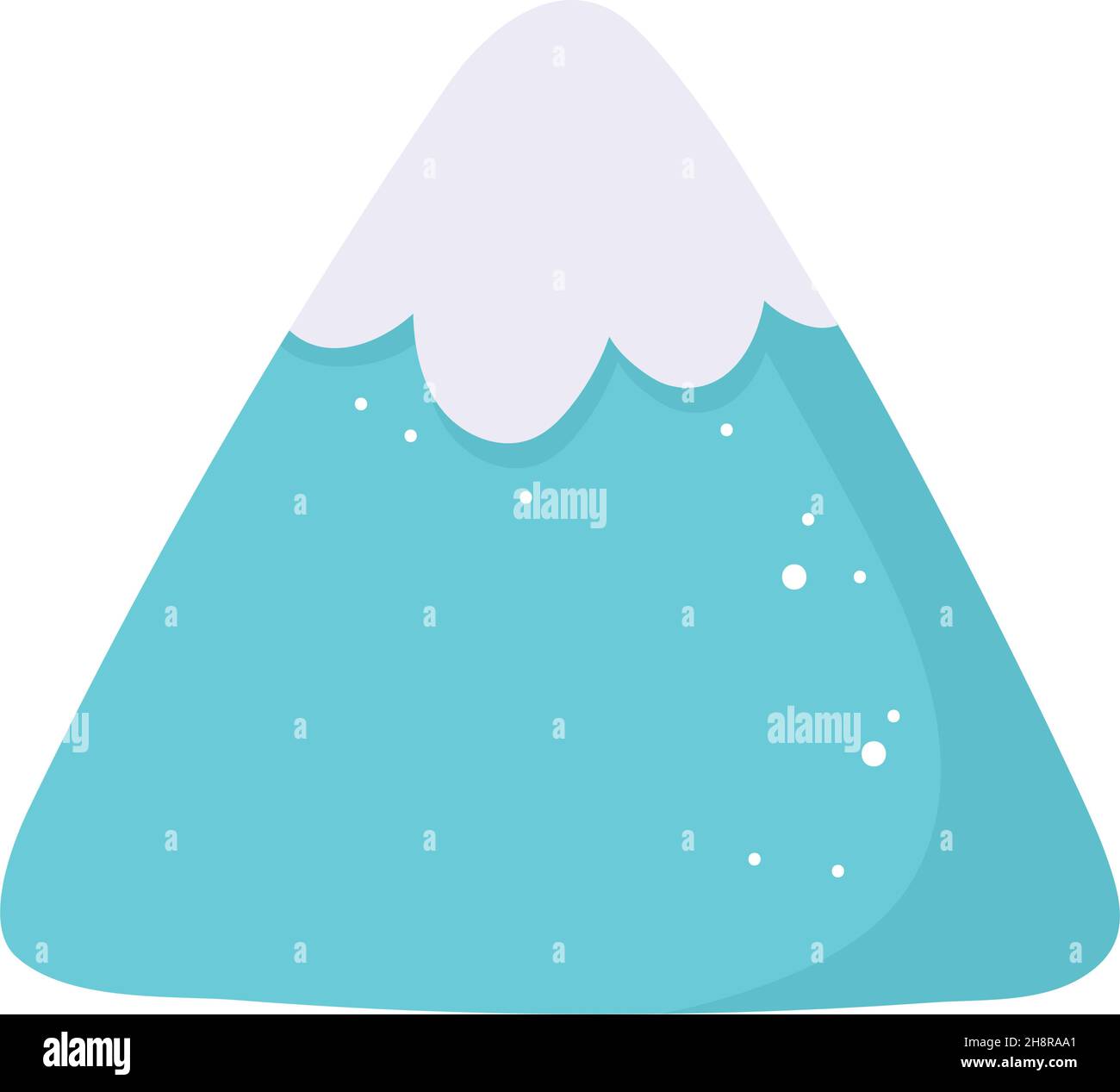 snowy mountain icon Stock Vector Image & Art - Alamy