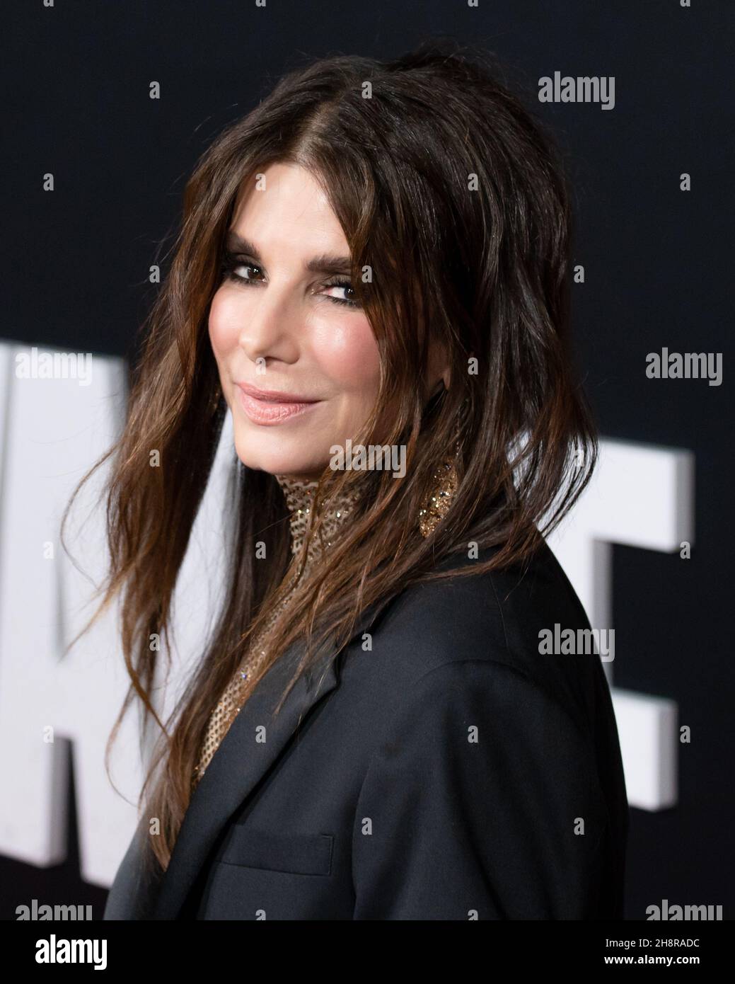 30 November 2021 - Los Angeles, California - Sandra Bullock. The Los ...