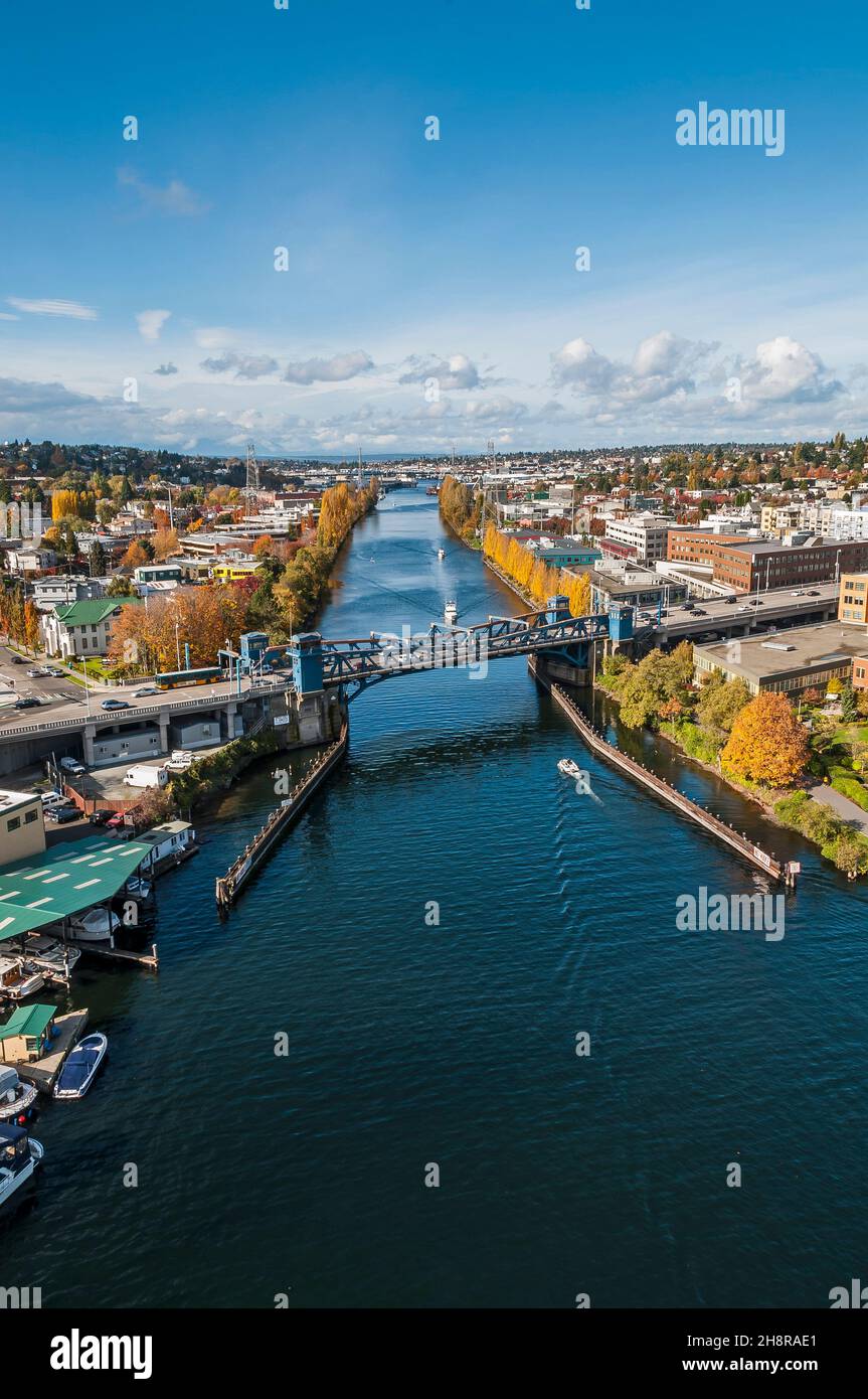 Freemont bridge, seattle hi-res stock photography and images - Alamy