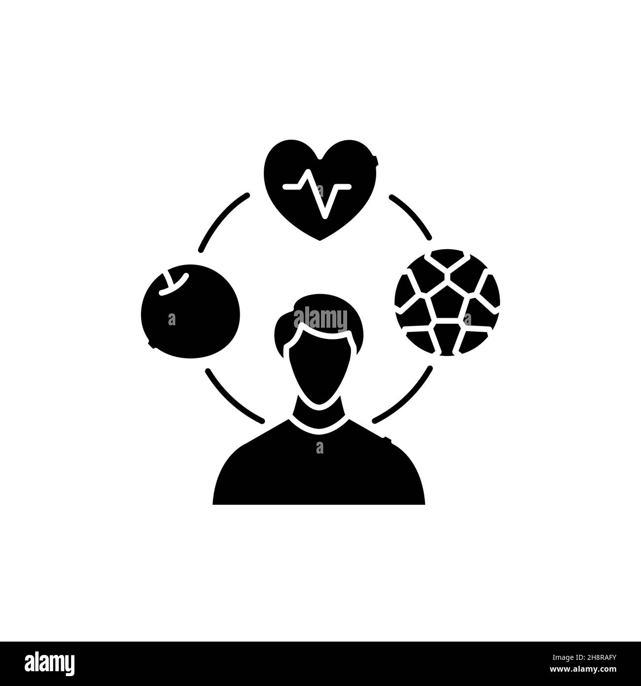 Comfortable lifestyle olor line icon. Life for yourself. Pictogram for ...