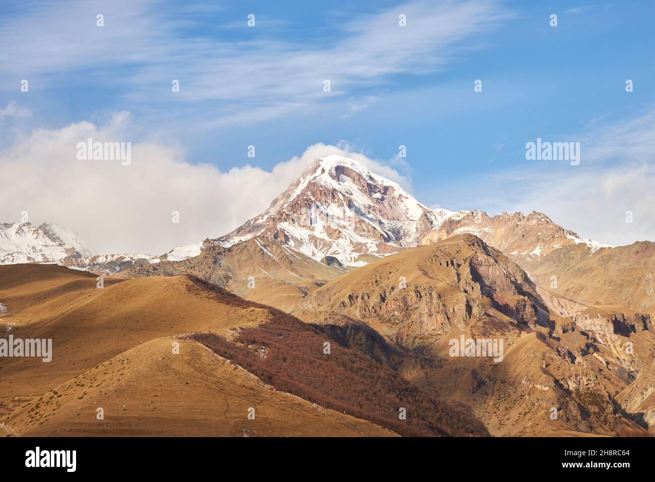 Beautiful amazing nature kazbegi mountains hi-res stock photography and ...