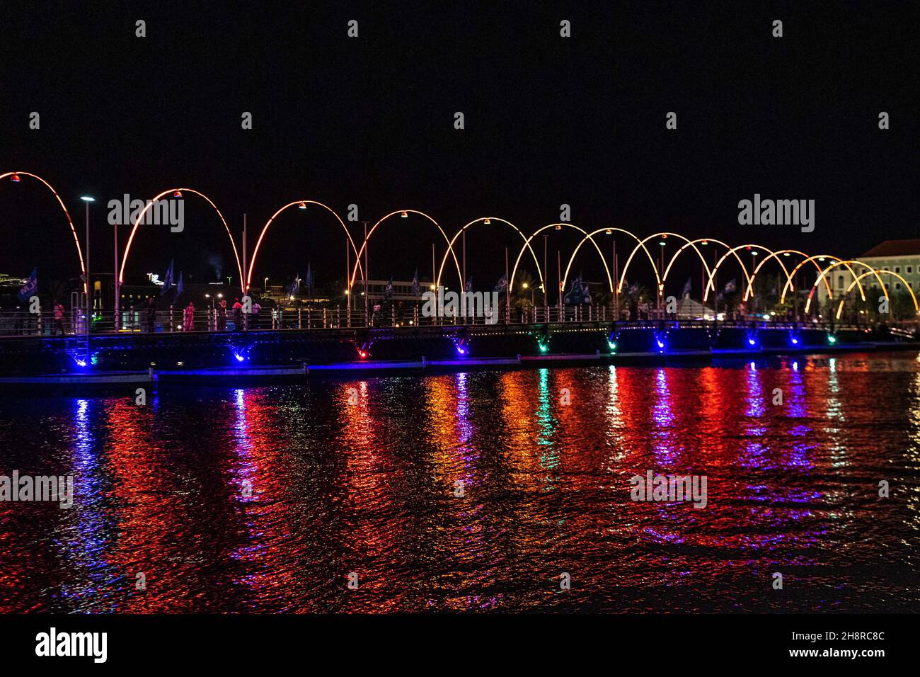 Curacao, Dutch Caribbean island life, known for the Koningin Emmabrug ...