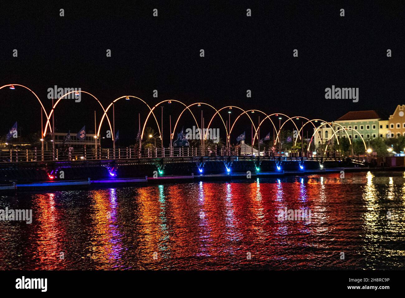 Curacao, Dutch Caribbean island life, known for the Koningin Emmabrug ...