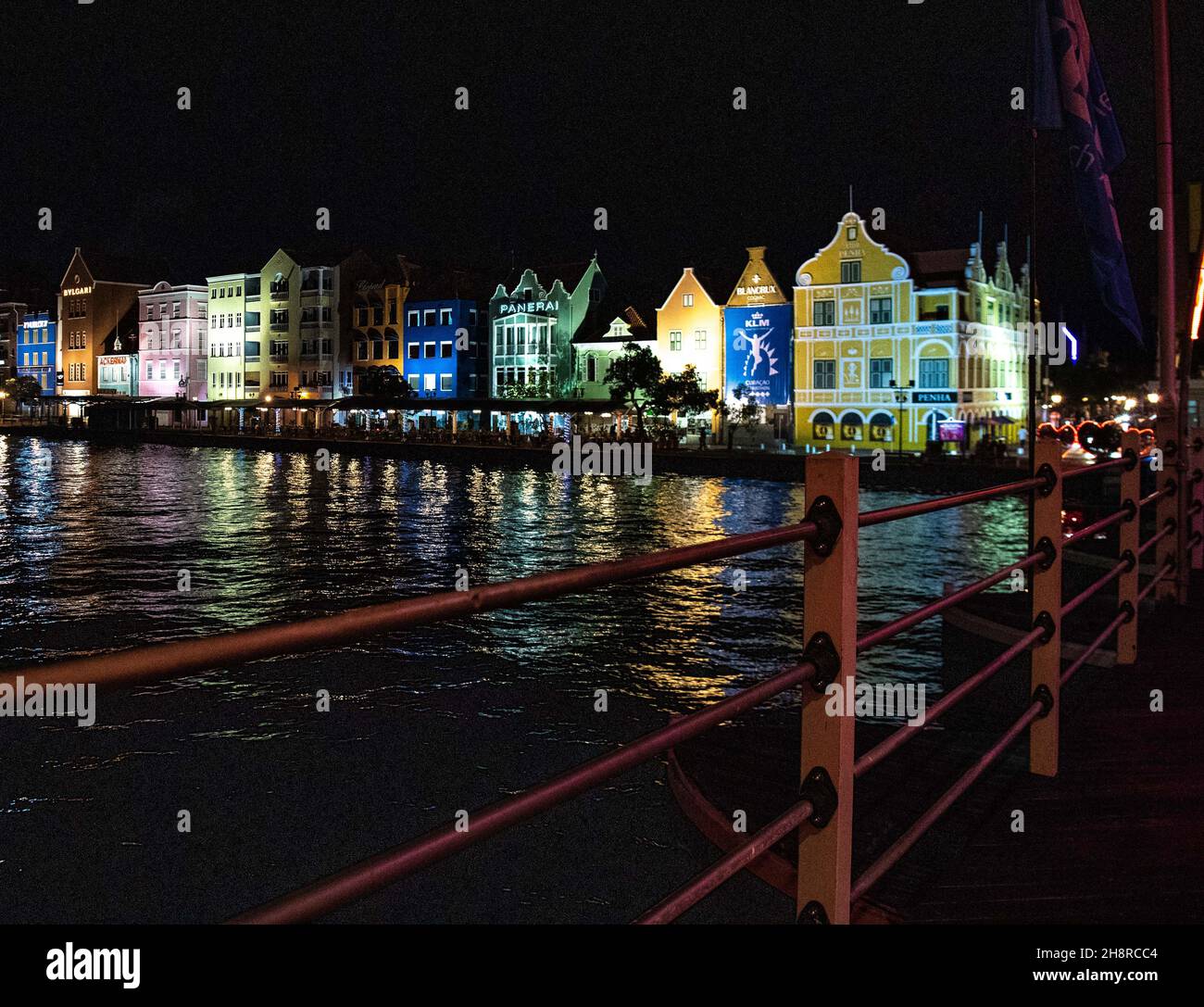 Curacao, Dutch Caribbean island life, known for the Koningin Emmabrug ...