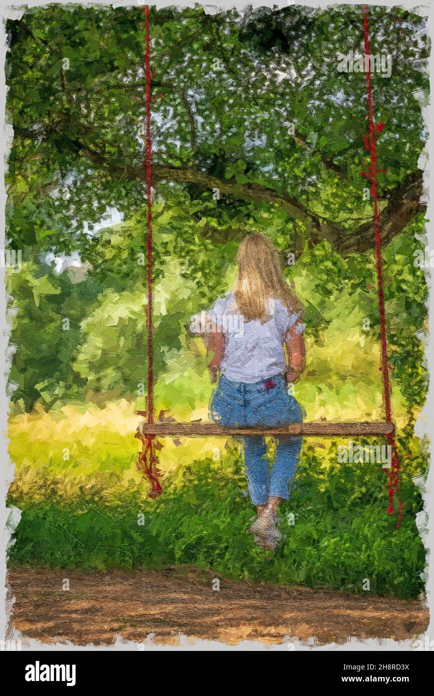 Tangled Painting Swing
