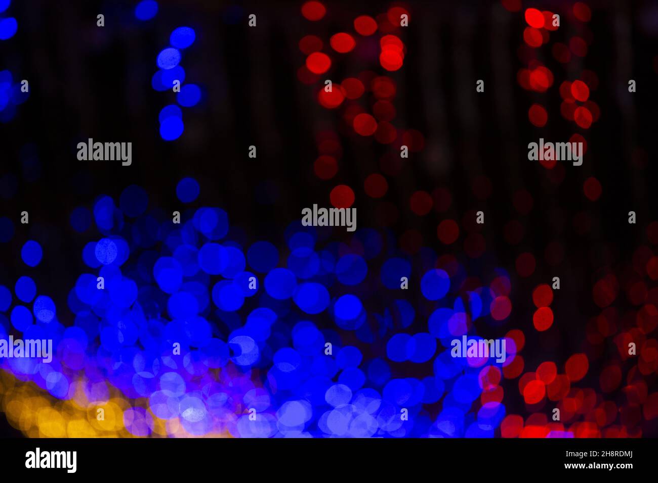 Multicolored bokeh lights background Stock Photo - Alamy