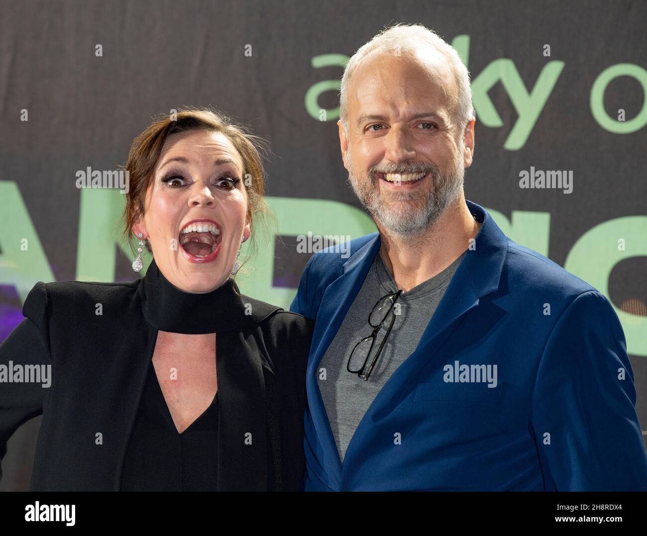 Olivia Colman and Chris Fry attend the UK Premiere of Sky Original film ...