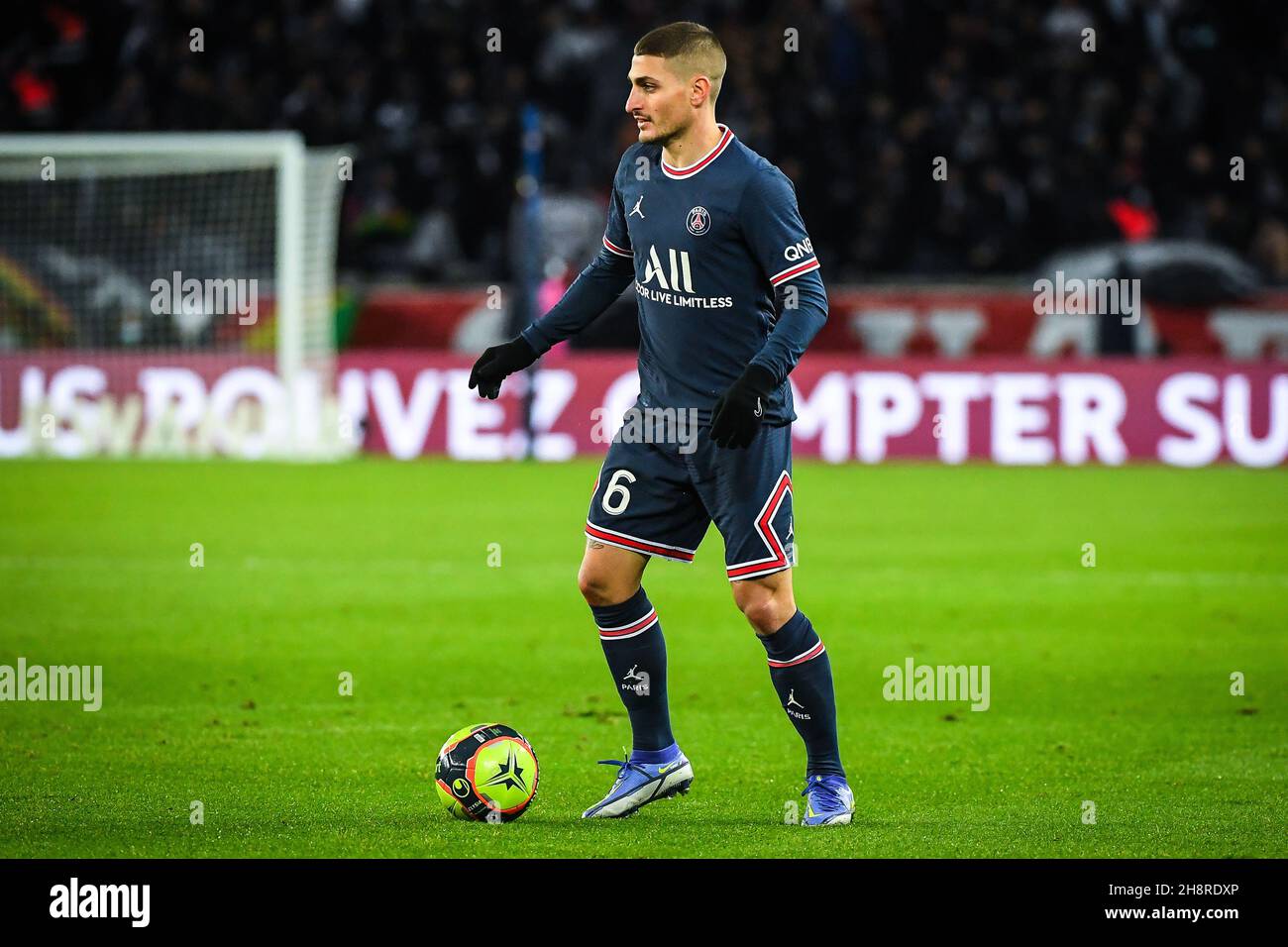 Marco VERRATTI of PSG during the French championship Ligue 1 football ...