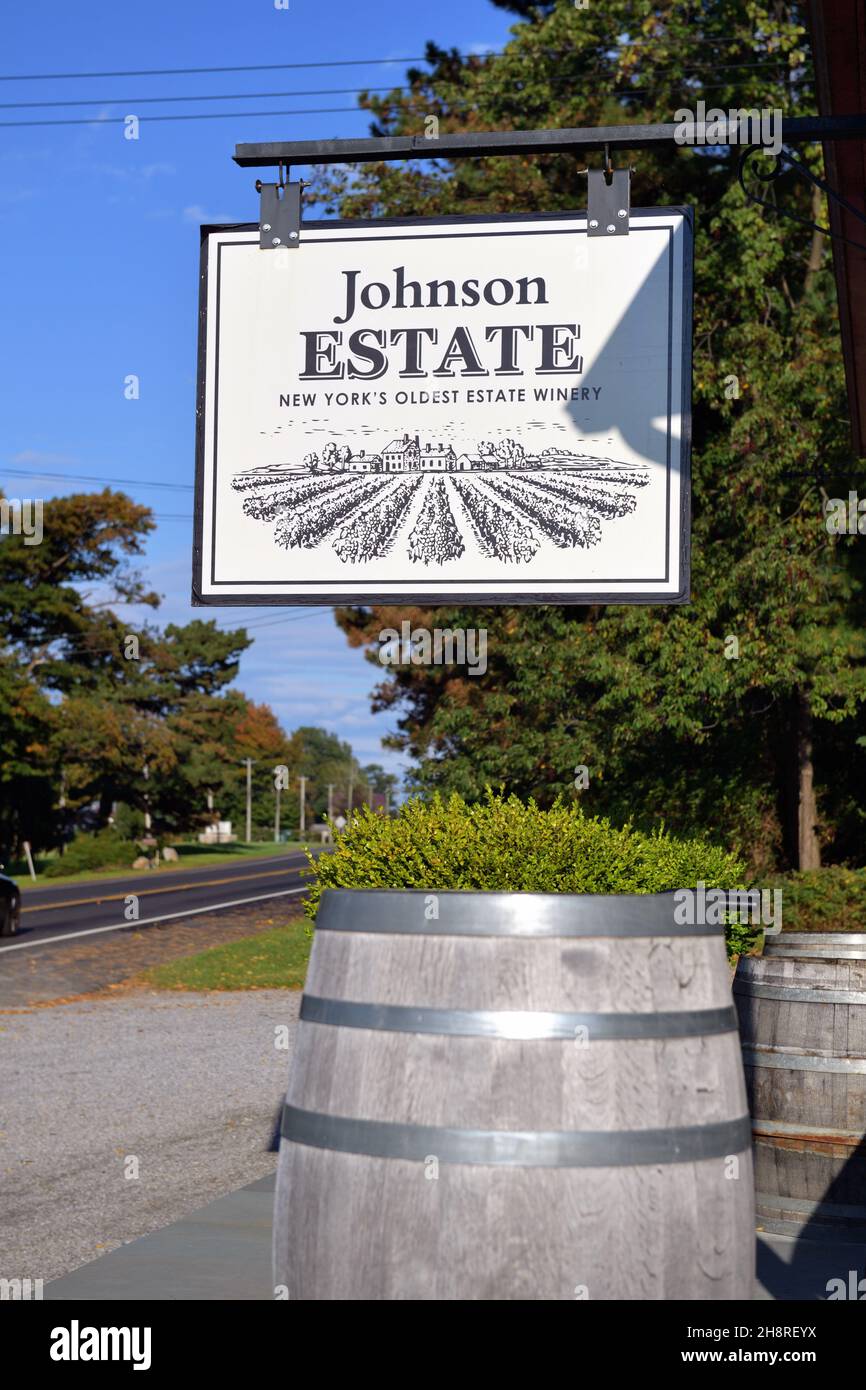 Johnson estate winery hi-res stock photography and images - Alamy