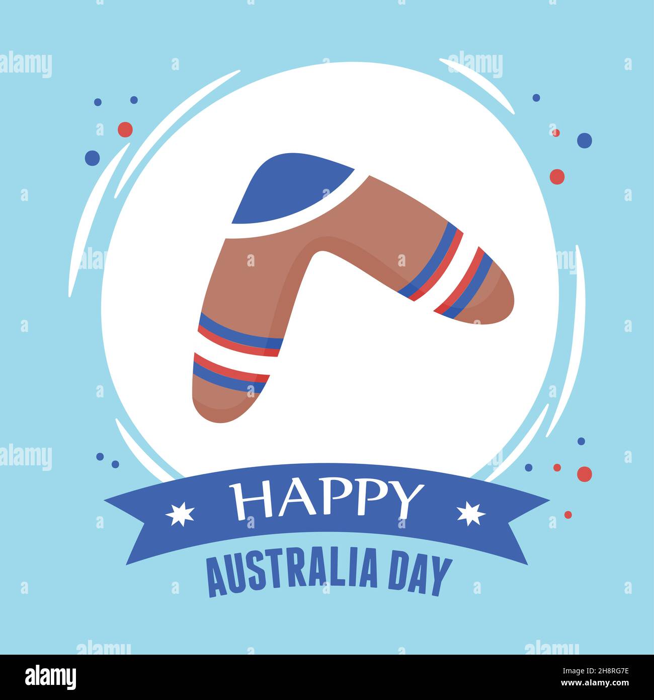 happy australia day Stock Vector Image & Art - Alamy