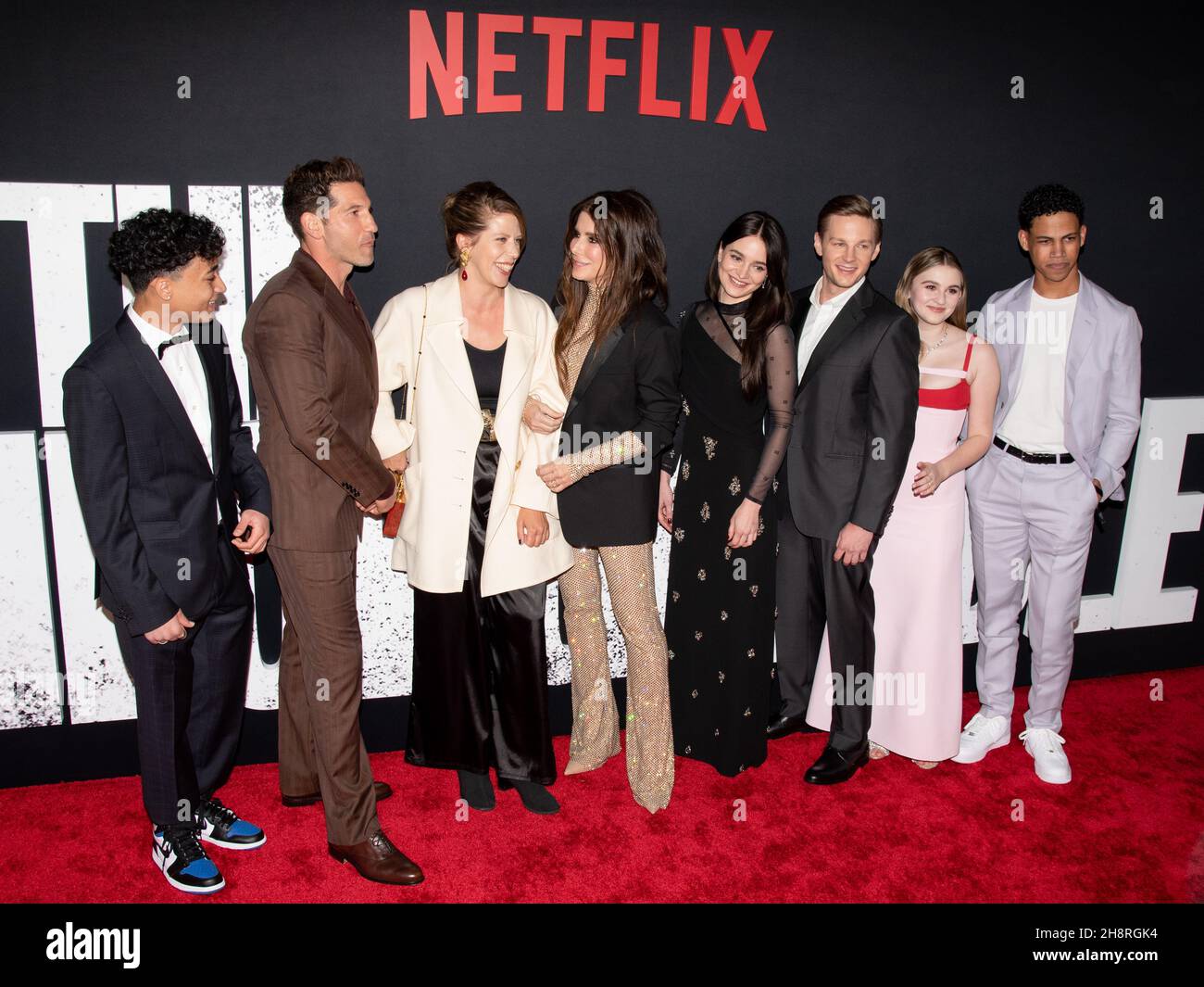 November 30, 2021, Hollywood, California, USA: (L-R) Orlando Lucas, Jon ...