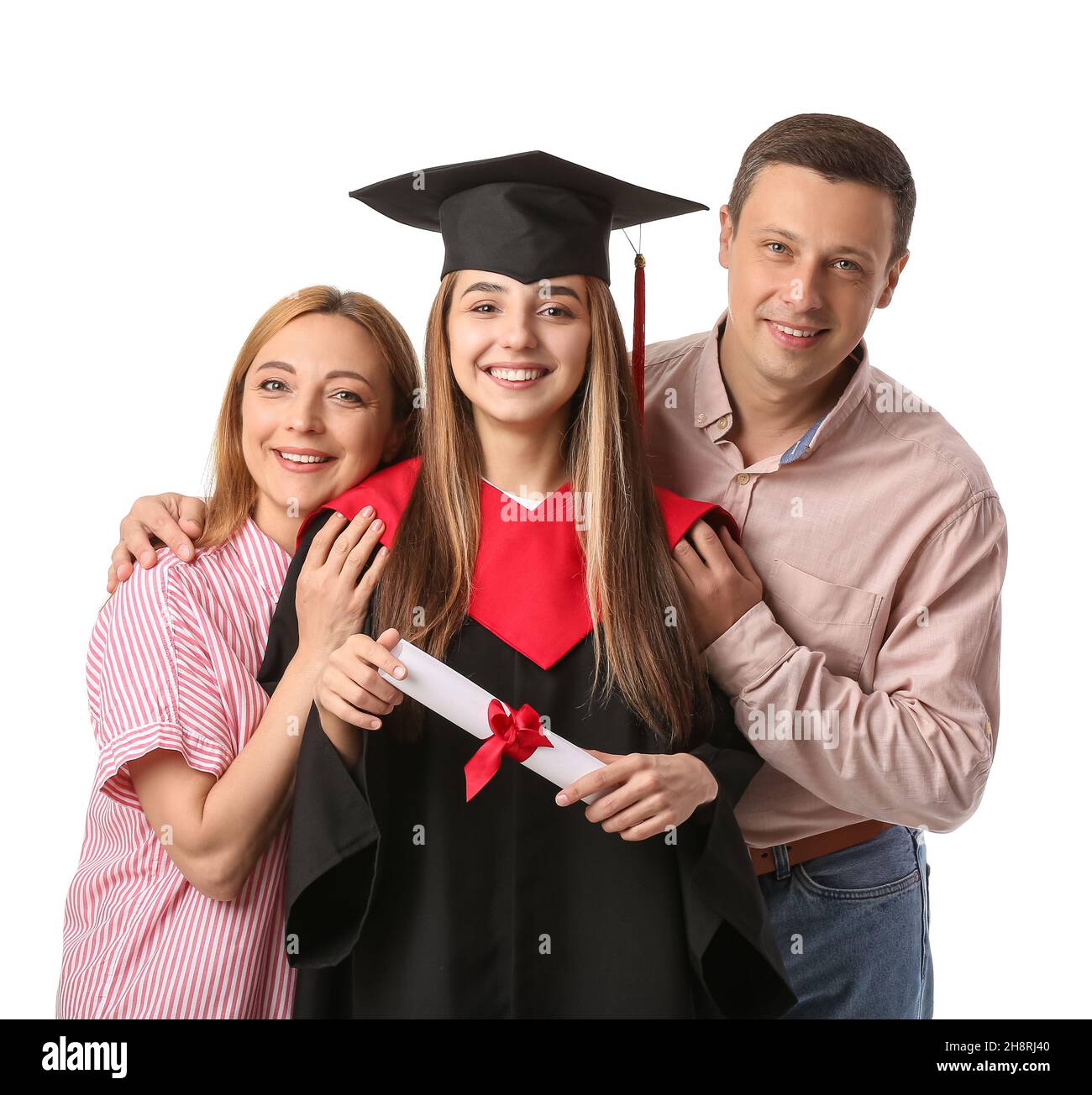 Graduation Students With Parents Graduation Days Are All About The