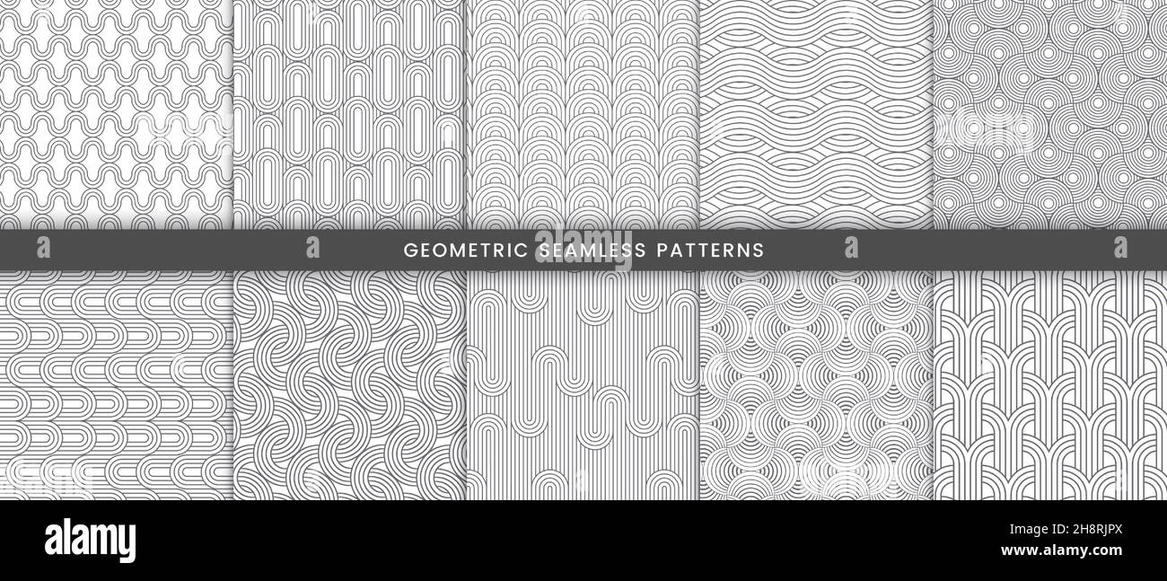 Abstract curve pattern Stock Vector Images - Alamy