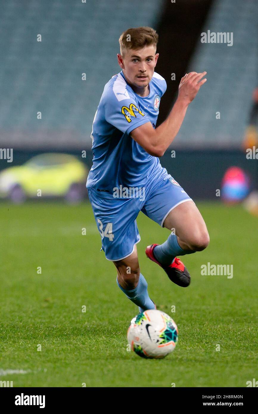 Melbourne City midfielder Connor Metcalfe (34 Stock Photo - Alamy