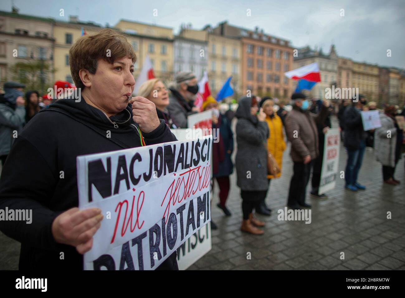 Polish patriots hi-res stock photography and images - Alamy