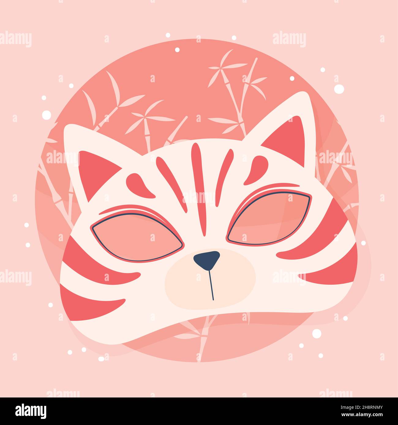 cute tiger mask Stock Vector Image & Art - Alamy