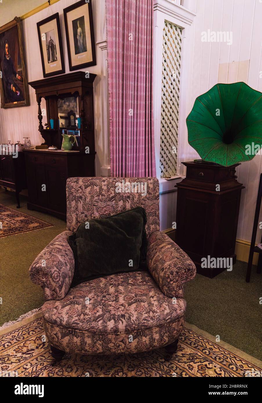 Mackay, Queensland, Australia - November 2021: Living room chair with ...