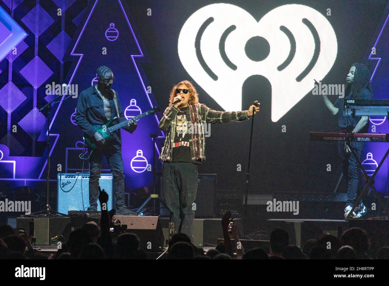 The Kid Laroi (Charlton Kenneth Jeffrey Howard) during the 106.1 KISS ...