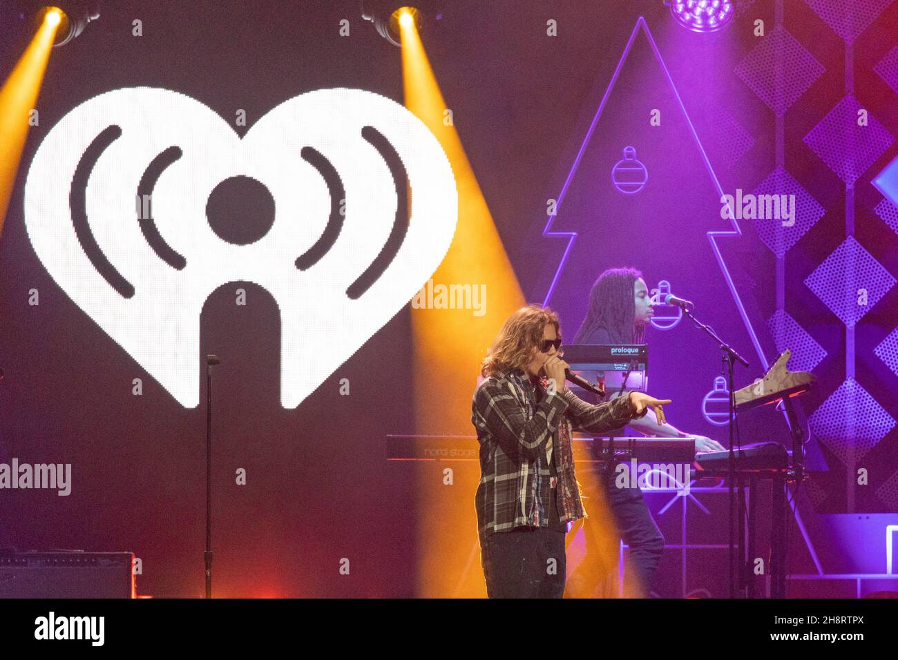 The Kid Laroi (Charlton Kenneth Jeffrey Howard) during the 106.1 KISS ...