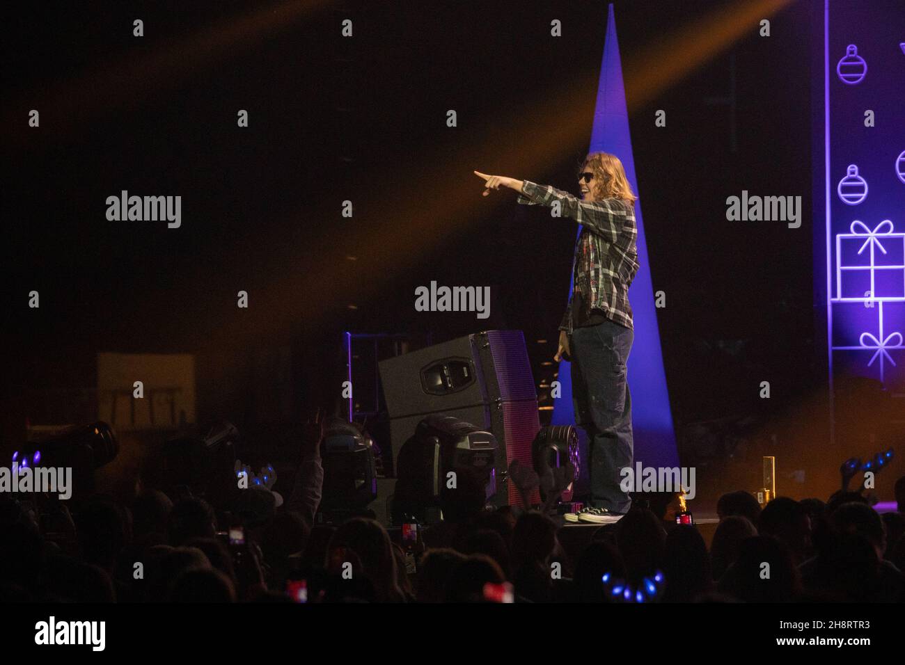 The Kid Laroi (Charlton Kenneth Jeffrey Howard) during the 106.1 KISS ...