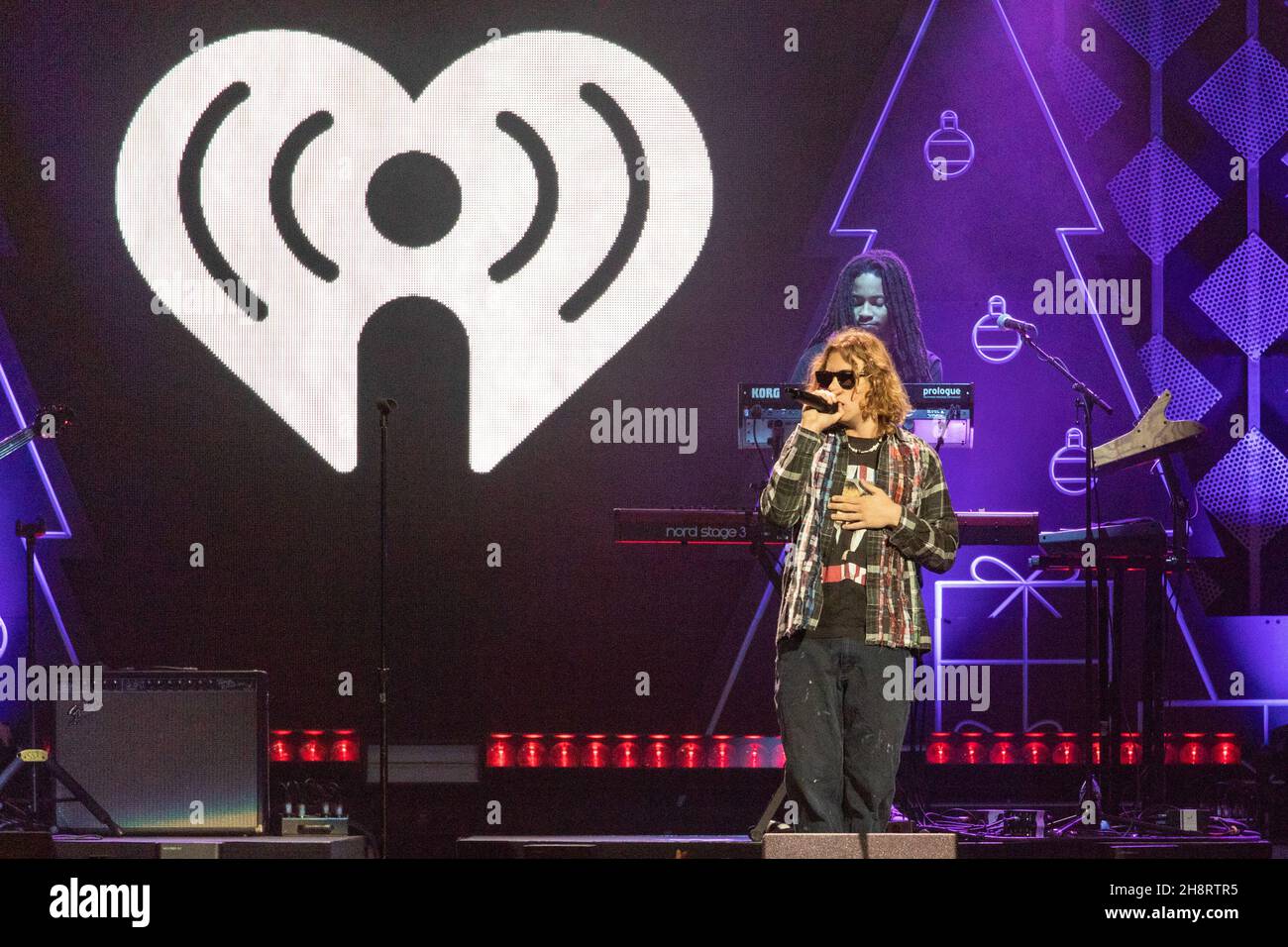 The Kid Laroi (Charlton Kenneth Jeffrey Howard) during the 106.1 KISS ...