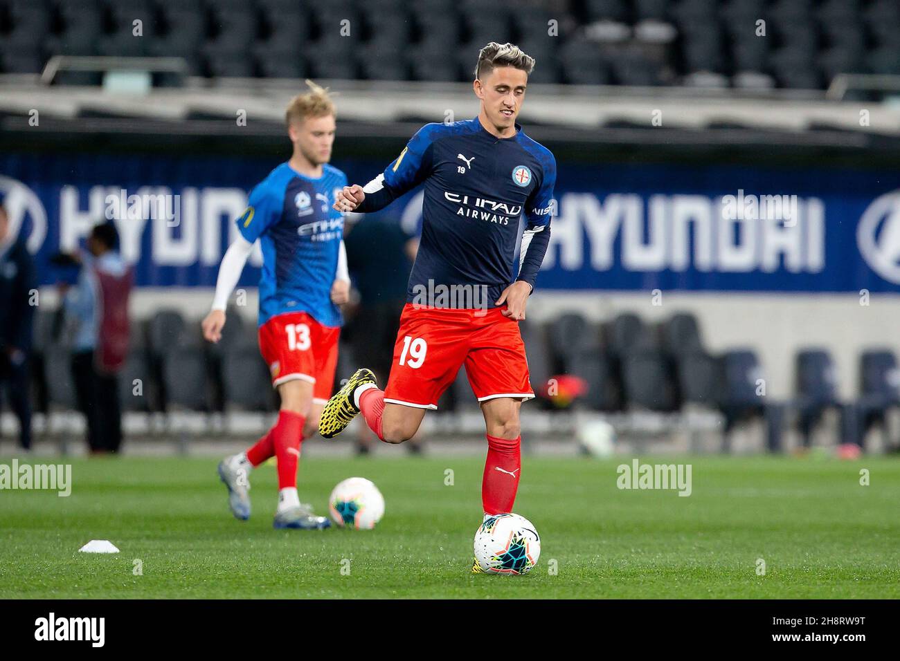 Melbourne City forward Lachlan Wales (19) (Photo by Damian Briggs ...