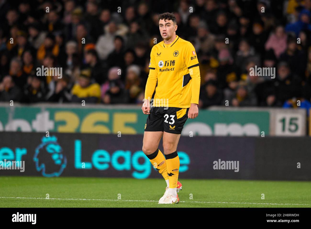 Max Kilman #23 of Wolverhampton Wanderers in action during the game ...