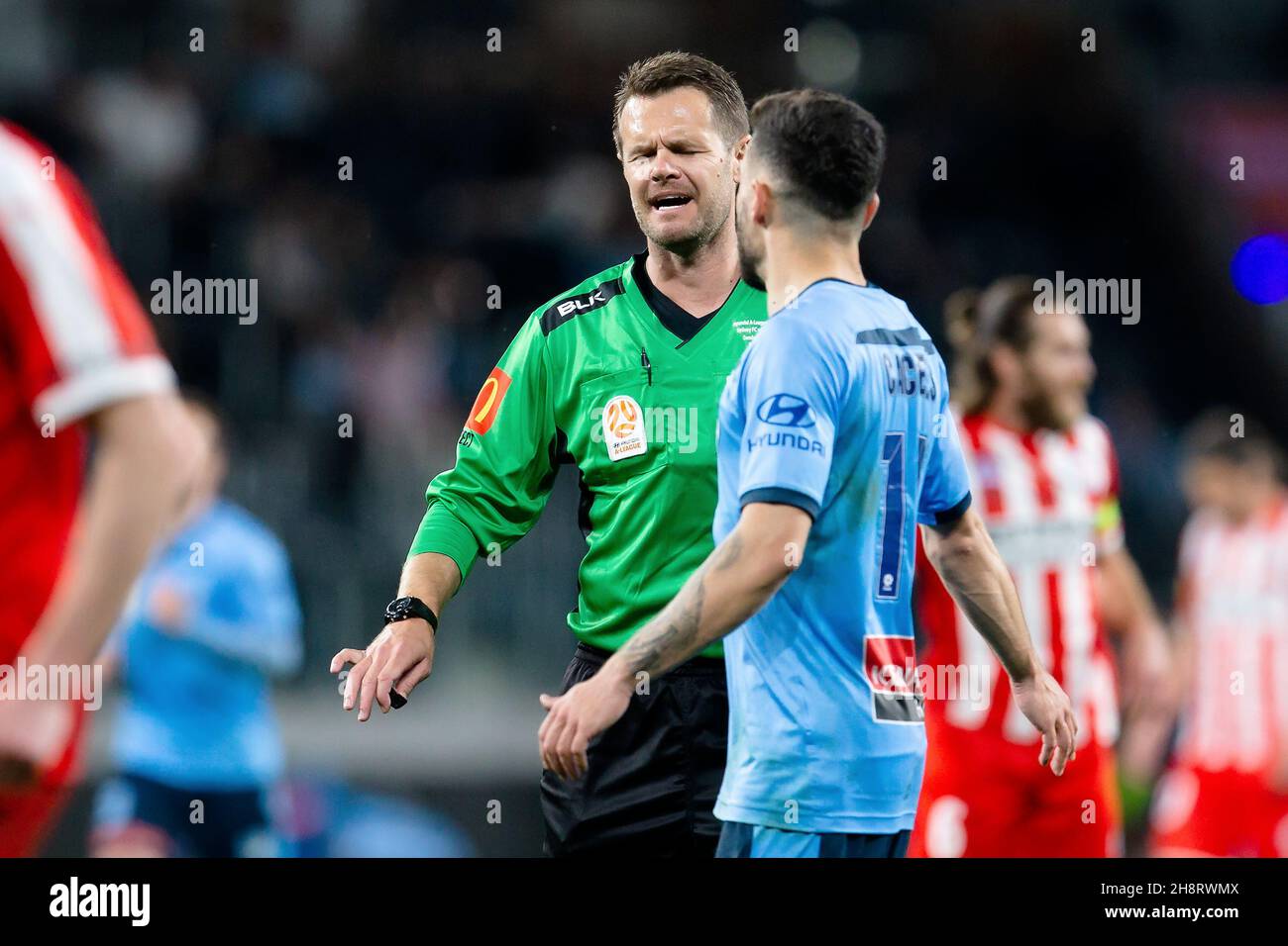 Referee Chris Beath (Photo by Damian Briggs/ Speed Media Stock Photo ...